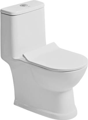 Hindware Ace WD P-180 Trap One-piece Floor Mount EWC Ace WD P-180 ...