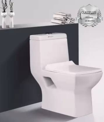 clayplus Platinum Ceramic Western Toilet/Water Closet/Commode With Soft ...
