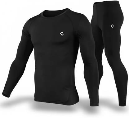 CAPTAIN Compression Tights Pants And Shirt Long Sleeve Sports Wear ...