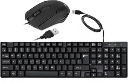 Enter Pinnacle Pro USB Keyboard & CURSOR Optical Mouse Combo Set Price ...