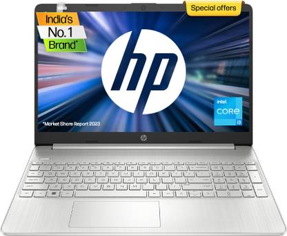 HP 2023 Intel Core i3 12th Gen 1215U - (8 GB/512 GB SSD/Windows 11 Home) 15s-fy5003TU Thin and ...