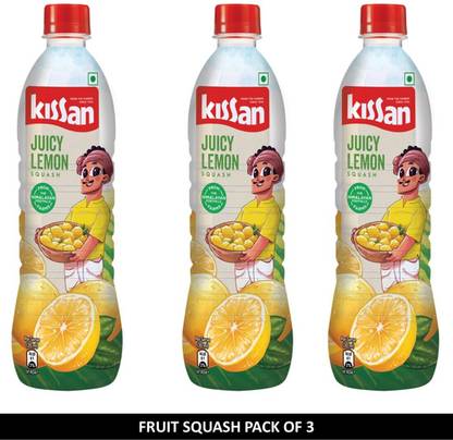 Kissan Juicy Lemon Squash Price in India - Buy Kissan Juicy Lemon ...