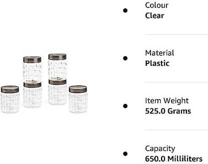 gfyu Plastic Utility Container - 650 ml Price in India - Buy gfyu ...