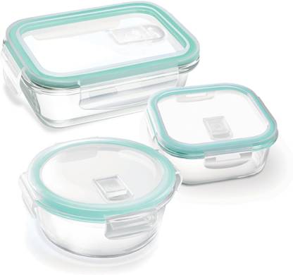 TREO Glass Utility Container - 950 ml, 800 ml, 1000 ml Price in India ...