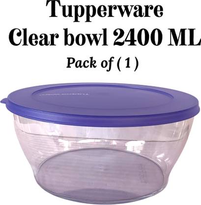 TUPPERWARE Polypropylene, Plastic Grocery Container - 2400 ml Price in ...