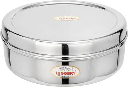 JAGGERY Steel Grocery Container - 1800 ml Price in India - Buy JAGGERY ...