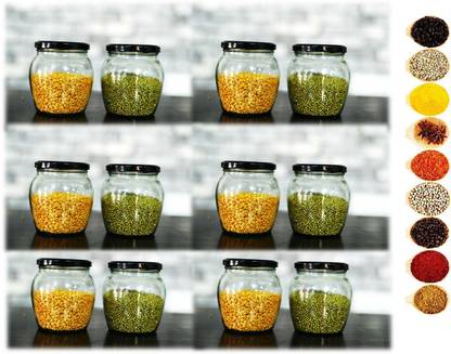 THE HIMALAYA CRAFT Glass Grocery Container - 500 ml Price in India ...