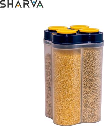 SHARVA Plastic Grocery Container - 2500 ml Price in India - Buy SHARVA ...