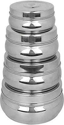 kitch cuT Steel Fridge Container - 200 ml Price in India - Buy kitch ...