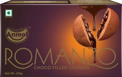 Anmol Romanzo Choco Cookies Cream Filled Biscuit Price in India - Buy ...