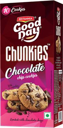 BRITANNIA Good Day Chunkies Cookies Biscuit Price in India - Buy ...