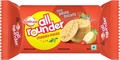 Sunfeast All Rounder, Thin Light Potato Biscuit with Chatpata Masala ...