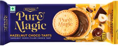 BRITANNIA Pure Magic Hazelnut Choco Tarts Biscotti Biscuit Price in ...
