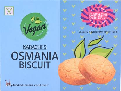 KARACHI BAKERY Vegan Osmania Cookies Biscuit Price in India - Buy ...