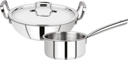 BERGNER Tripro Stainless Steel Induction Bottom Cookware Set Price in ...