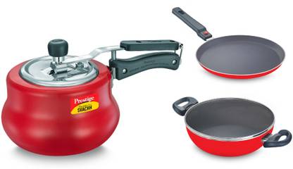 Prestige Induction Bottom Cookware Set Price in India - Buy Prestige ...