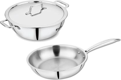 BERGNER Tripro Induction Bottom Cookware Set Price in India - Buy ...