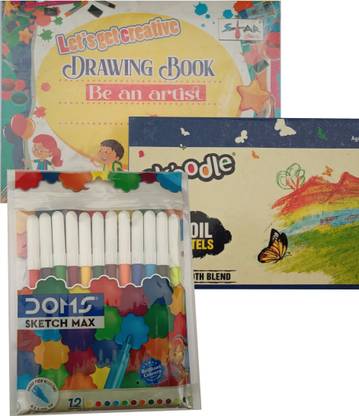 Flipkart.com | dewadaru IDEAL FOR TEENAGE 5 mm ONE DRAWING BOOK,ONE ...