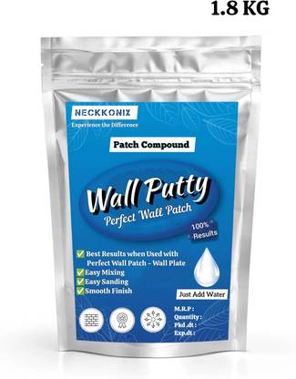 Neckkonix Wall Putty Powder|Crack Filler|Craft|walls|Holes|Clay Art ...