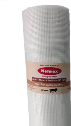 NETMAX 45 GSM 1M X 50meters, 2.5MM X 2.5MM Fiberglass Mesh For ...