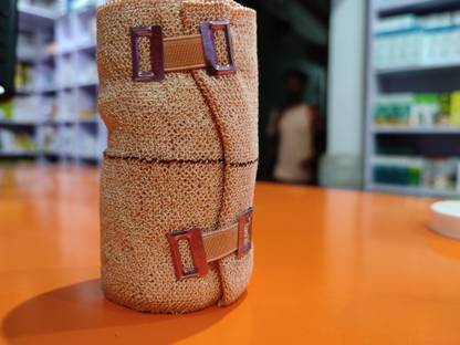 Nilmoni Pain relief tap garam patti Crepe Bandage Price in India - Buy ...