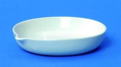 SILICOANDCHEMIC Evaporating Dish, Flat Bottom, Shallow Form Crucible ...