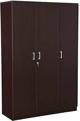DND 3 Door Wardrobe Engineered Wood Almirah Price in India - Buy DND 3 ...