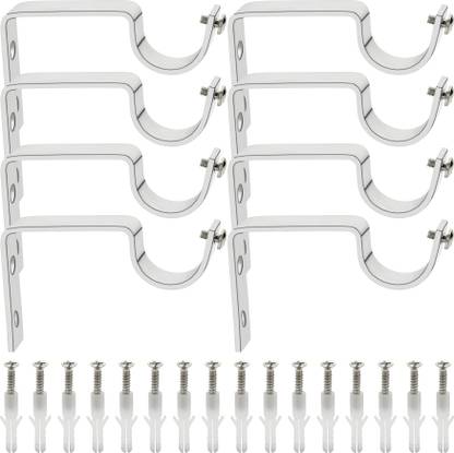 NATURAL Silver Rod Rail Bracket Metal Price in India - Buy NATURAL ...