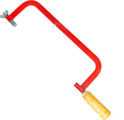 LXMI 12inch (300mm) Heavy Duty Hacksaw Frame With Wooden Handle Wood ...