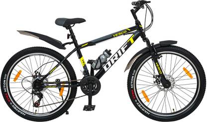 VESCO Drift MTB 21 Speed Shimano Gear Dual-Disc Bicycle for Men 26 T (inch) Mountain Cycle Price ...