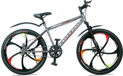 EAST COAST INVINCIBLE MTB Bicycle with Alloy Wheels Dual Disc Front ...