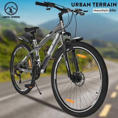 Urban Terrain Mutant Steel MTB Cycles Shimano Geared for Men with Dual ...