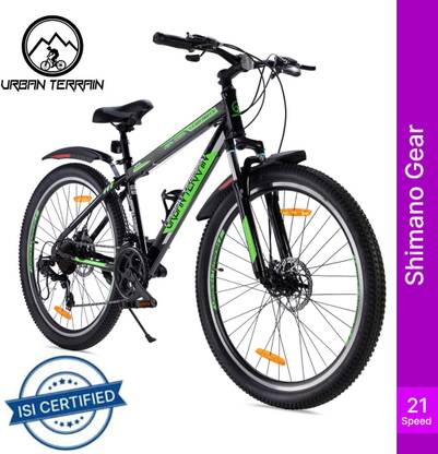 Urban Terrain UT3013S27.5 Steel MTB with 21 Shimano Gear and Installation Services 27.5 T Road ...