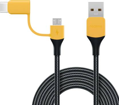 realme 2-in-1 Cable 2 A 1.5 m 4818187 - realme : Flipkart.com