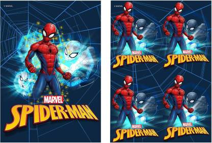 LITTLE BIRDIE Marvel Filament Decoupage Paper A4 Spider-Man The ...