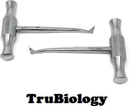 TRU BIOLOGY Winter Cryer Elevator Cross Bar Tooth Extraction Pair ...