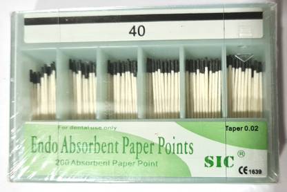 PRAKDENT Dental Endo Absorbent Paper Point (40#-2%) Dental Elevator ...