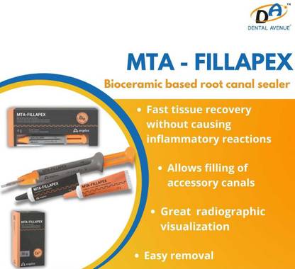 DENTAL AVENUE MTA-FILLAPEX (BIOCERAMIC BASED ROOT CANAL SEALER) Dental ...