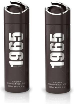 Frsh By Salman Khan 1965 Perfume Deodrant 200ml *2 (400ML, Pack of 2 ...