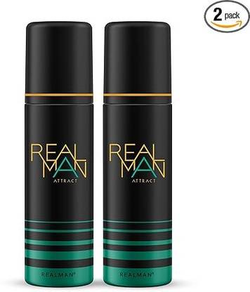 Real Man RL Pack of (two ) 400 ML Body Spray - For Men - Price in India ...