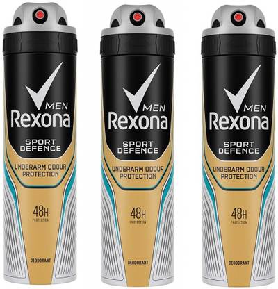 Rexona Sport Defence Deodorant (150ml X 3) Deodorant Spray - For Men - Price in India, Buy ...