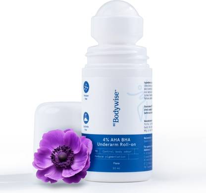 Be Bodywise 4% AHA BHA Underarm Roll On | Reduces Pigmentation & Odour ...