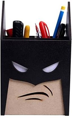 Flipkart.com | Craft Village 1 Compartments Wooden Batman Pen, Pencil ...