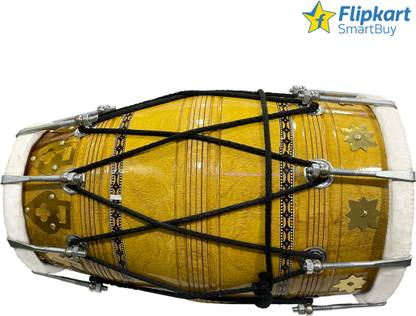 Flipkart SmartBuy 100% sheesham wood Professional Dholak Nut & Bolts ...