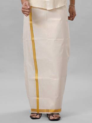 Ramraj Cotton Tissue Dhotis Solid Men Dhoti - Buy Ramraj Cotton Tissue ...