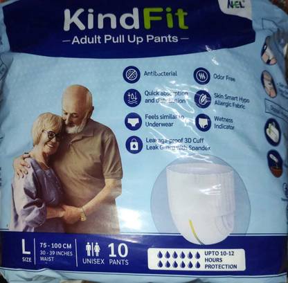 KINDFIT Zlofy Adult daiper 10 (M L XL XXL) Adult Diapers - XXL - Buy 10 ...