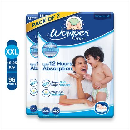 Wowper Fresh Baby Diapers Pants | Wetness Indicator | Upto 10 Hrs ...