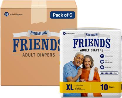 FRIENDS Premium Adult Diaper Tape Style with odourlock and Anti ...