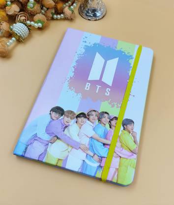 Paper Bear BTS Regular Diary single 60 Pages Price in India - Buy Paper ...