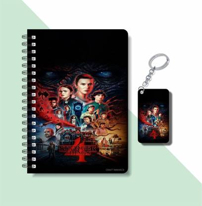 craft maniacs STRANGER THINGS A5 Note Book RULED 160 Pages Price in ...